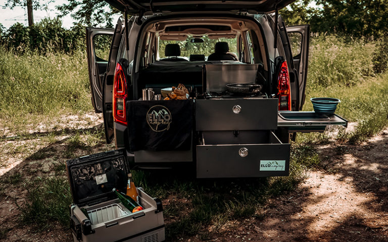 Die Ello Campingbox für den VW CADDY - ElloCamping.de