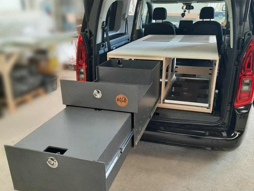 Campingbox für VW Caddy Maxi - ElloCamping.de